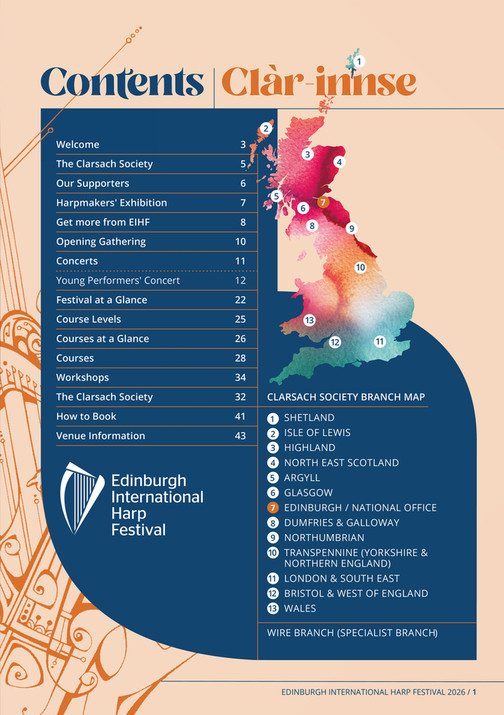 Edinburgh International Harp Festival - EIHF 2026 Brochure - Page 2-3 ...