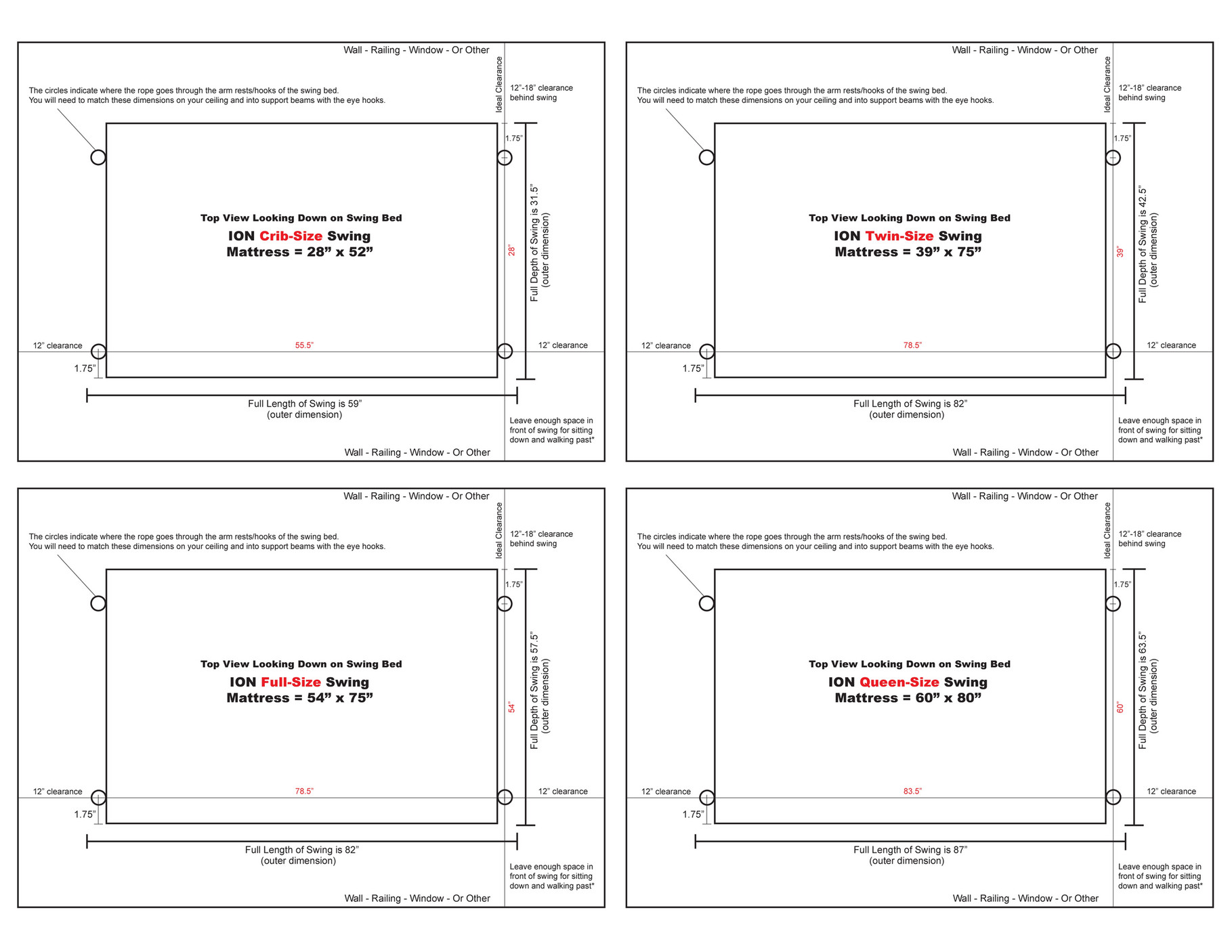 Lowcountry Swing Beds - ION Spacing Diagram 2019 - Page 1 - Created ...