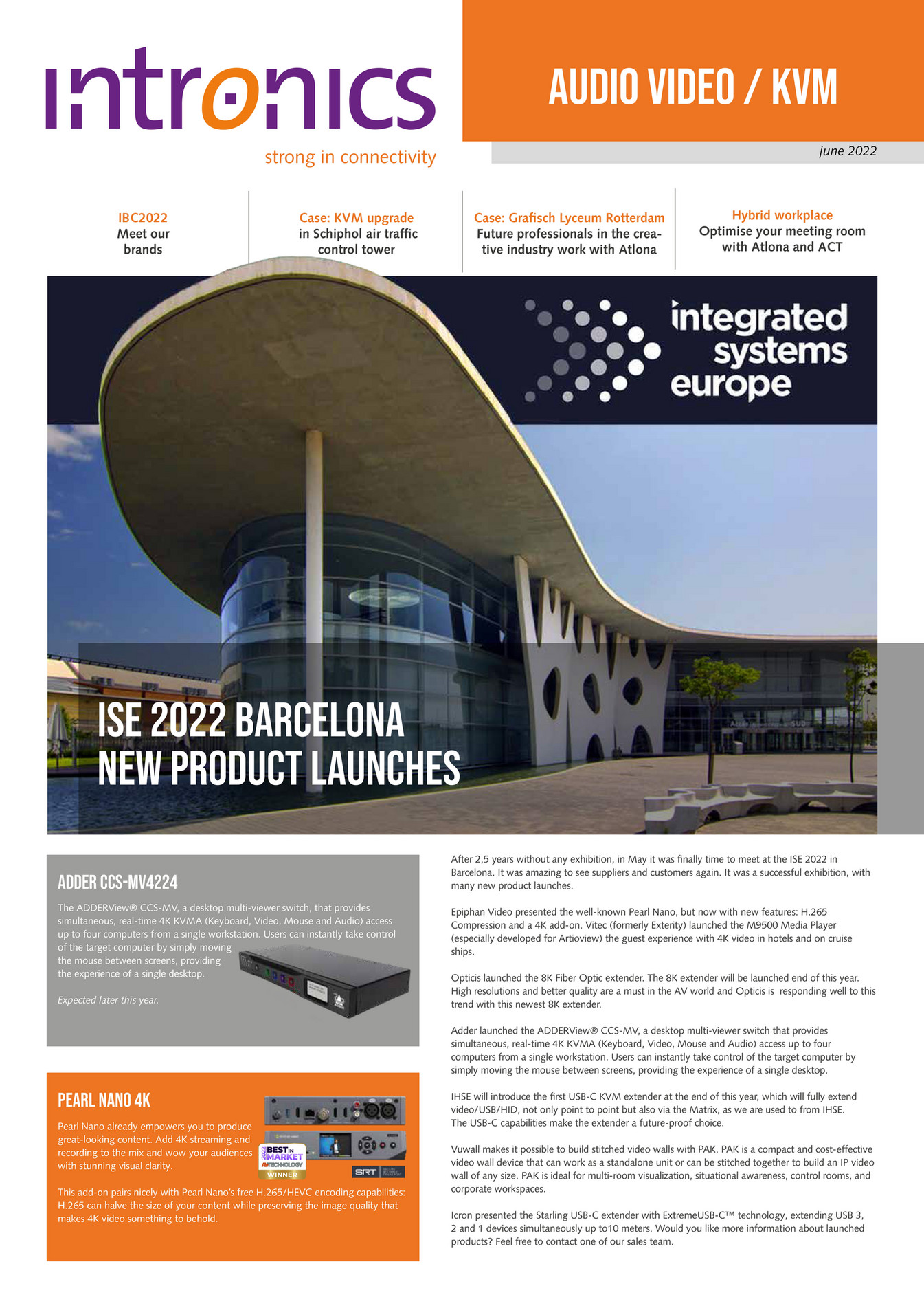 Intronics - Intronics Update AV KVM 2022 EN - Pagina 1