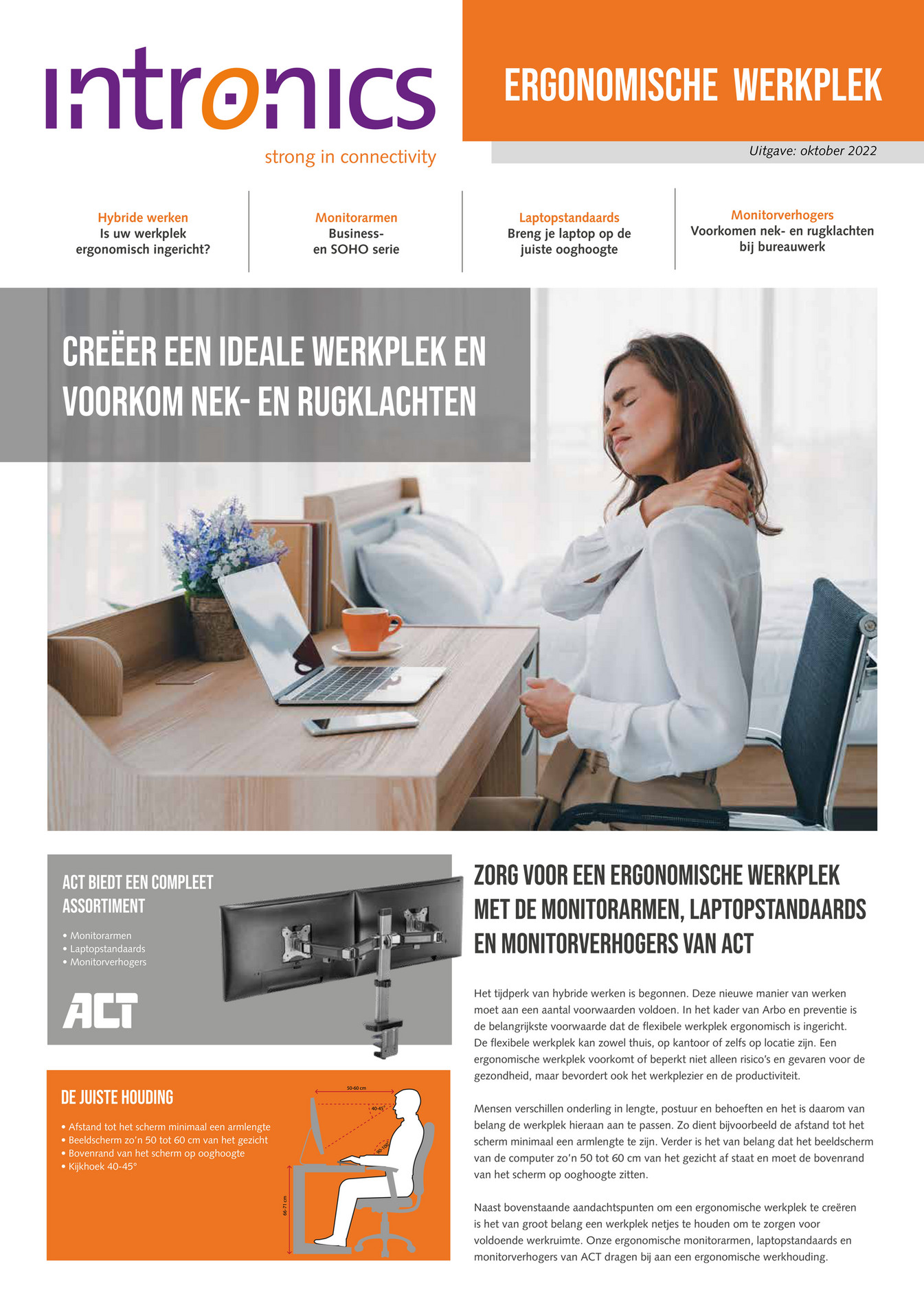 Intronics - Intronics Update Ergonomische Werkplek 2022 BE-NL - Pagina 1