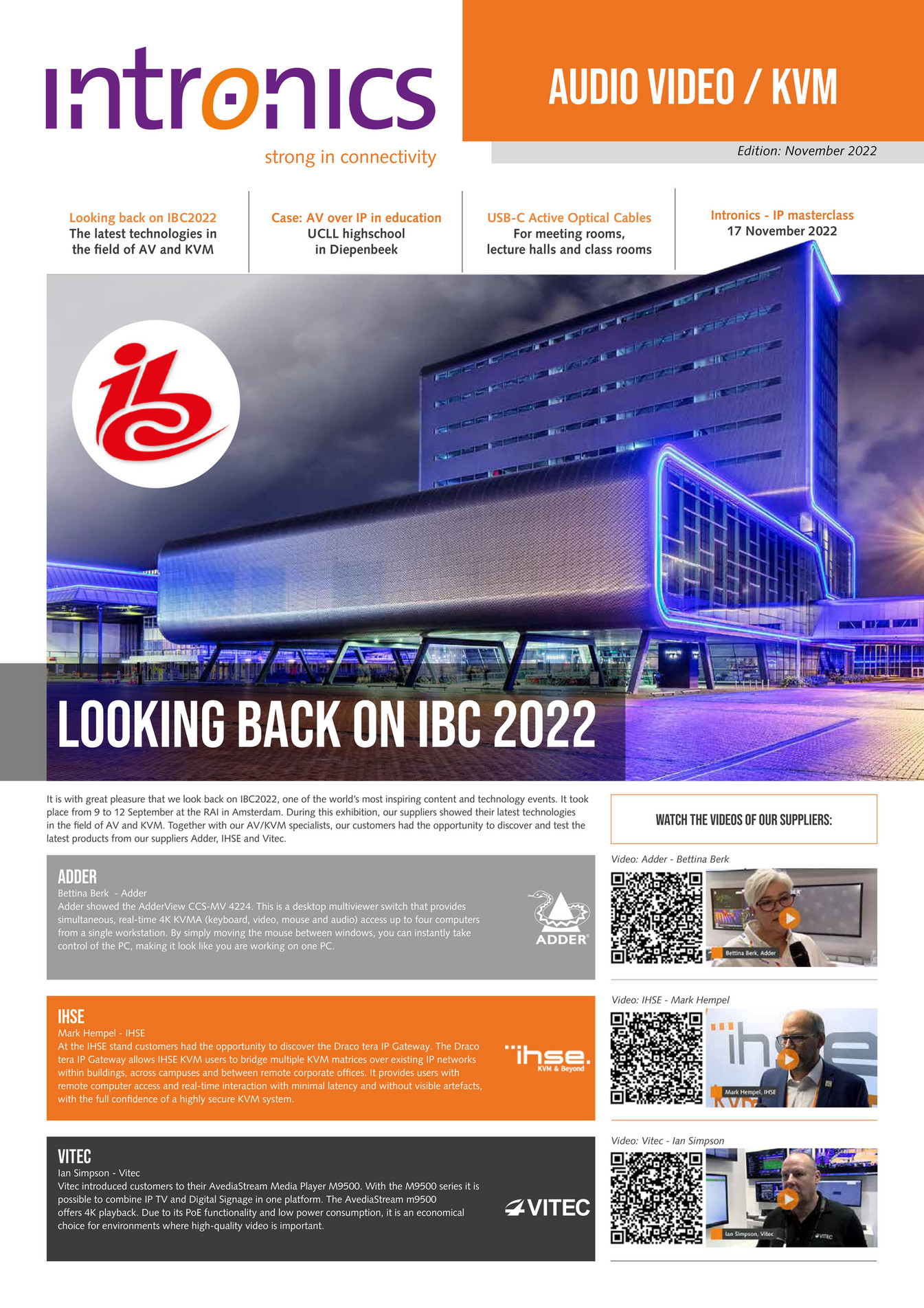 Intronics - Intronics Update AV KVM November 2022 EN - Pagina 1