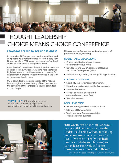 Urban Strategies Inc. - 2019 USI Impact Report: the Path to Thrive ...