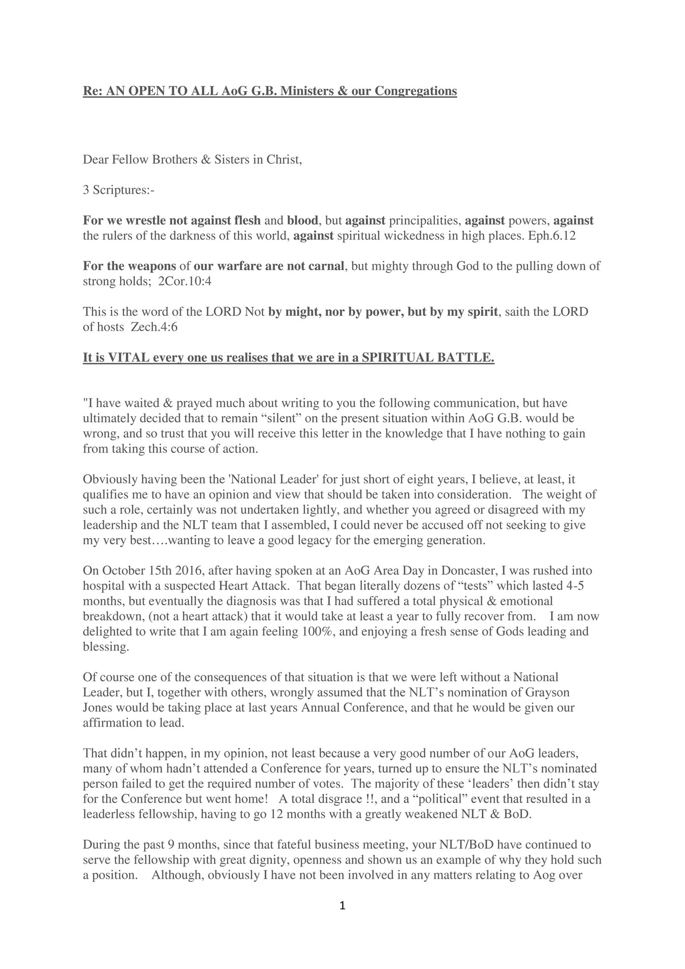My publications - Open Letter - Page 1 - Created with Publitas.com