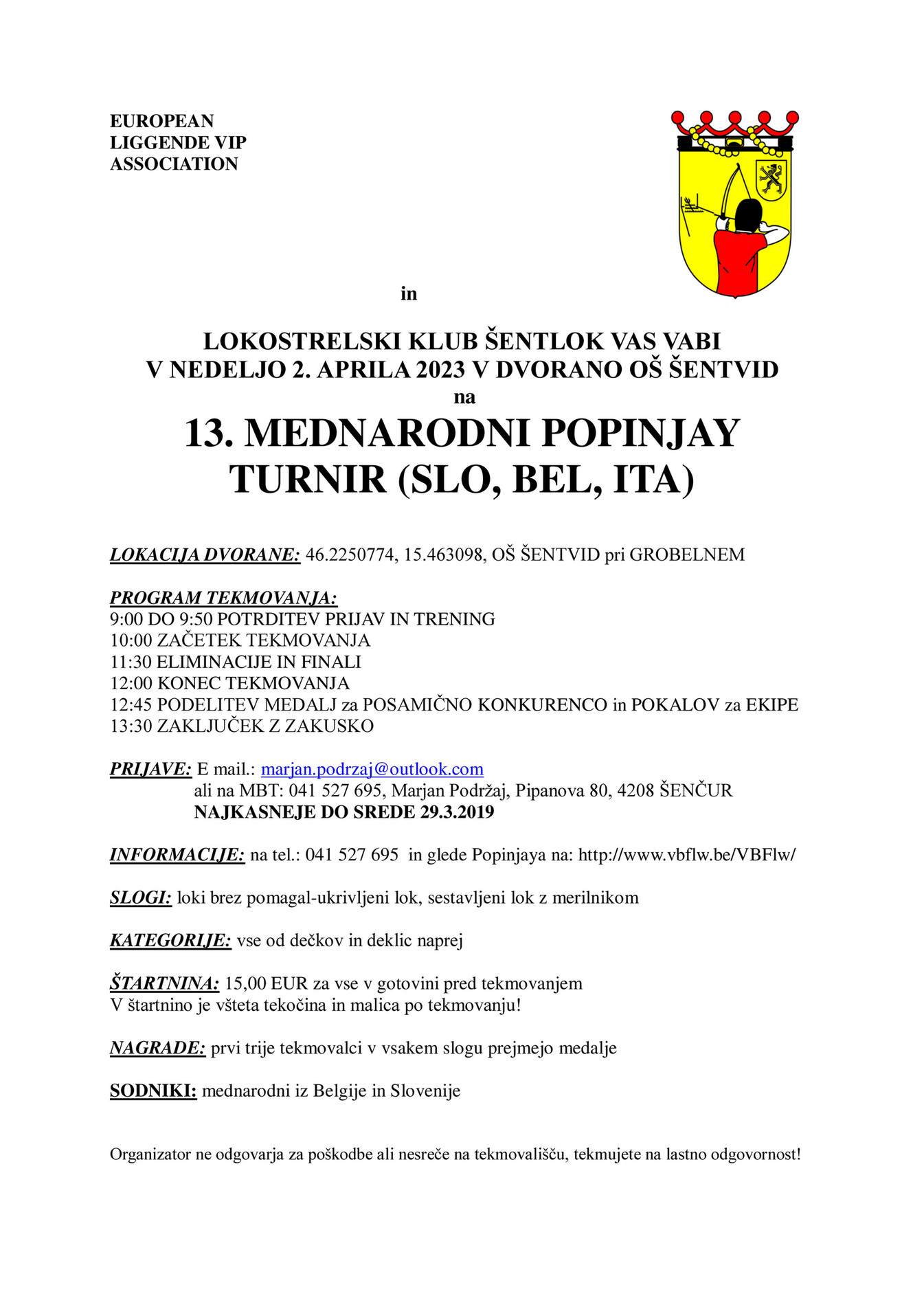 My publications - Poziv Popinjay - 2023 - Strana 1 - Created with Publitas.com