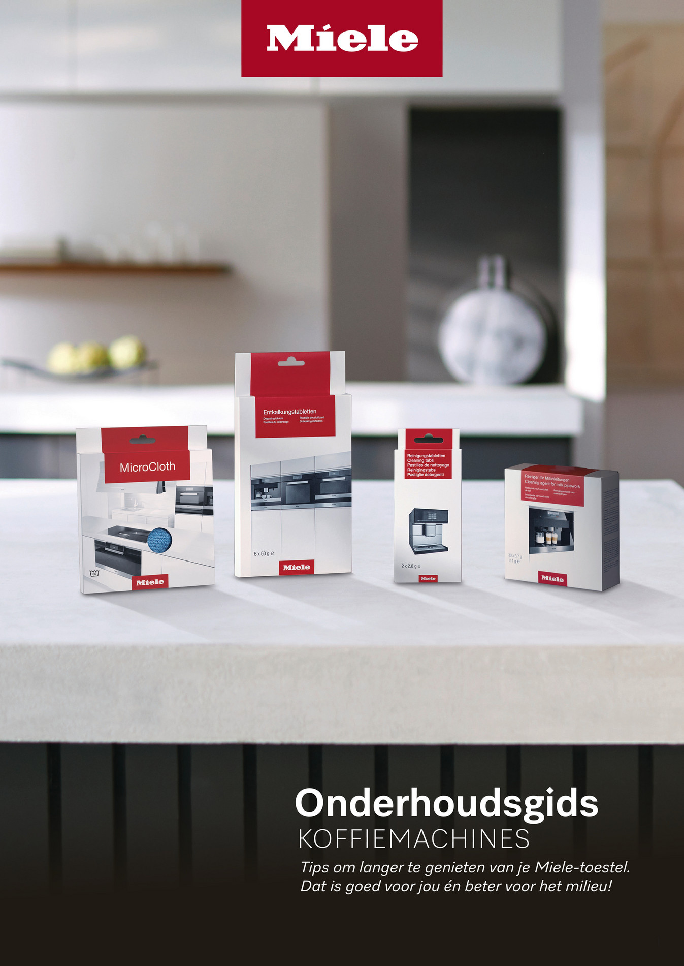 Miele - Onderhoudsgids koffiemachines - Pagina 1