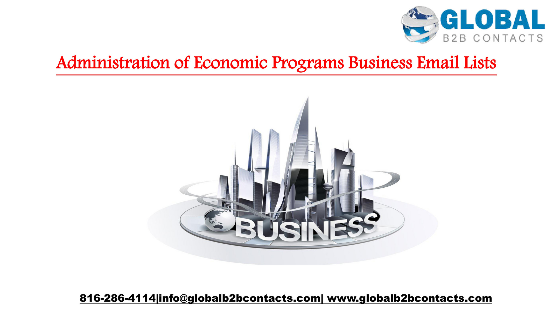 Globalb2bcontacts - Administration of Economic Programs Business Email ...