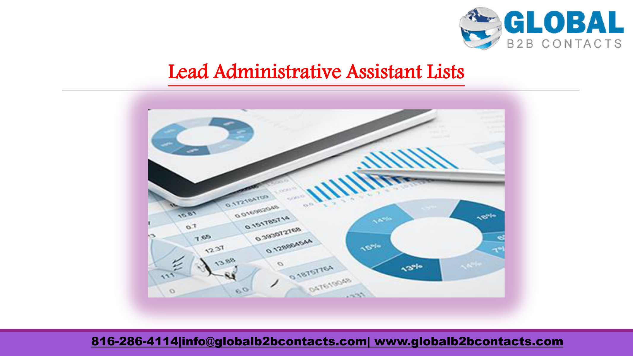 Globalb2bcontacts - Lead Administrative Assistant Lists - Page 1 ...