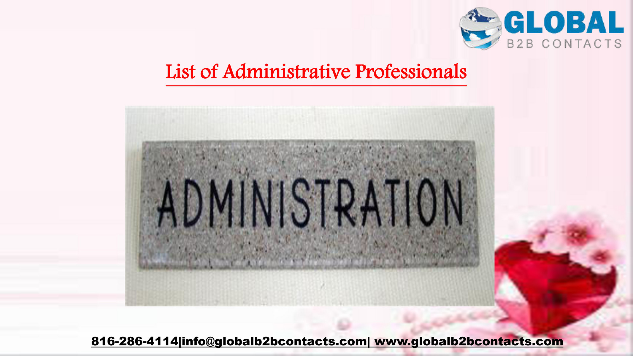 Globalb2bcontacts - List of Administrative Professionals - Page 1 ...