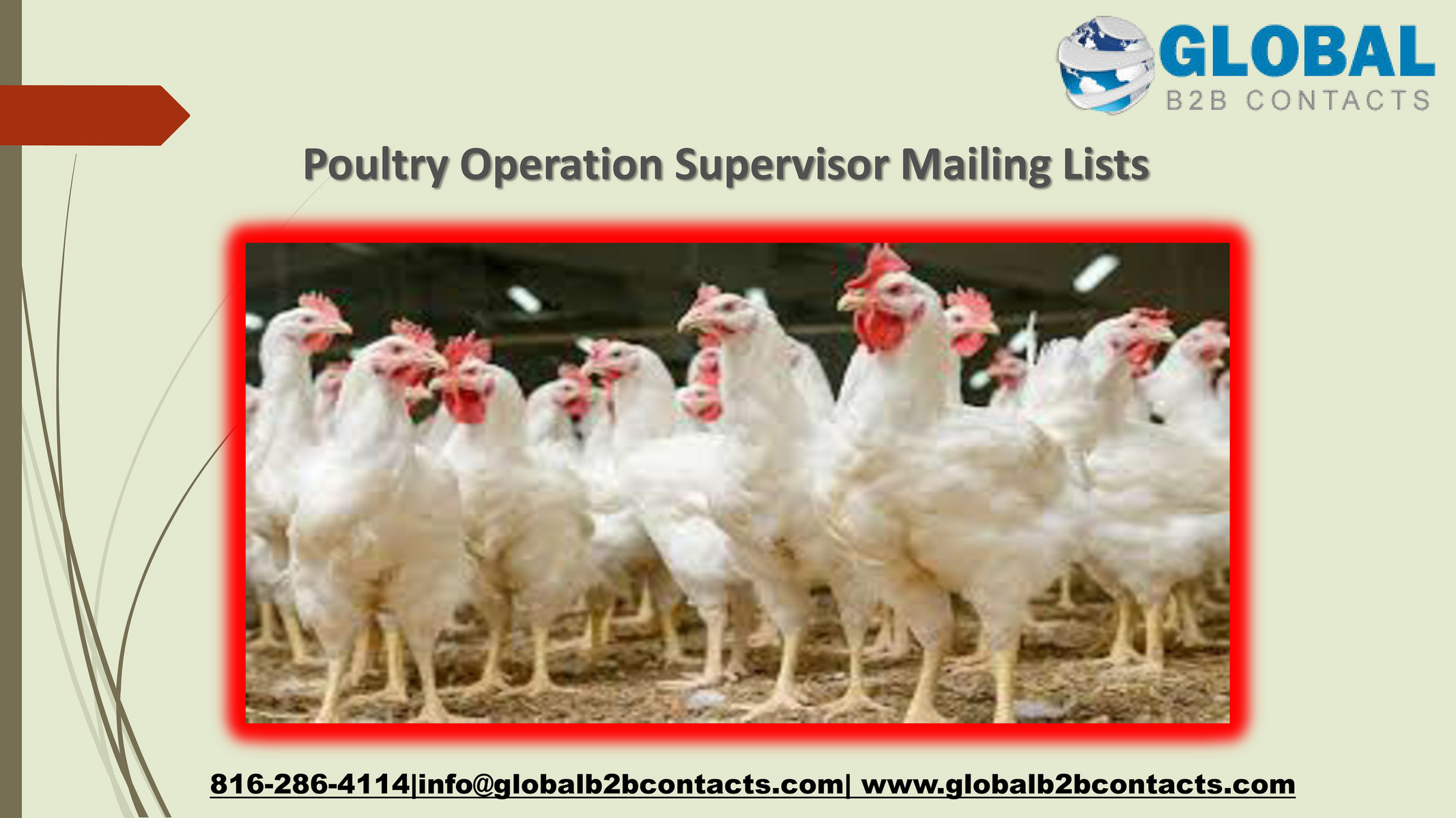 Globalb2bcontacts - Poultry Operation Supervisor Mailing Lists - Page 1 ...