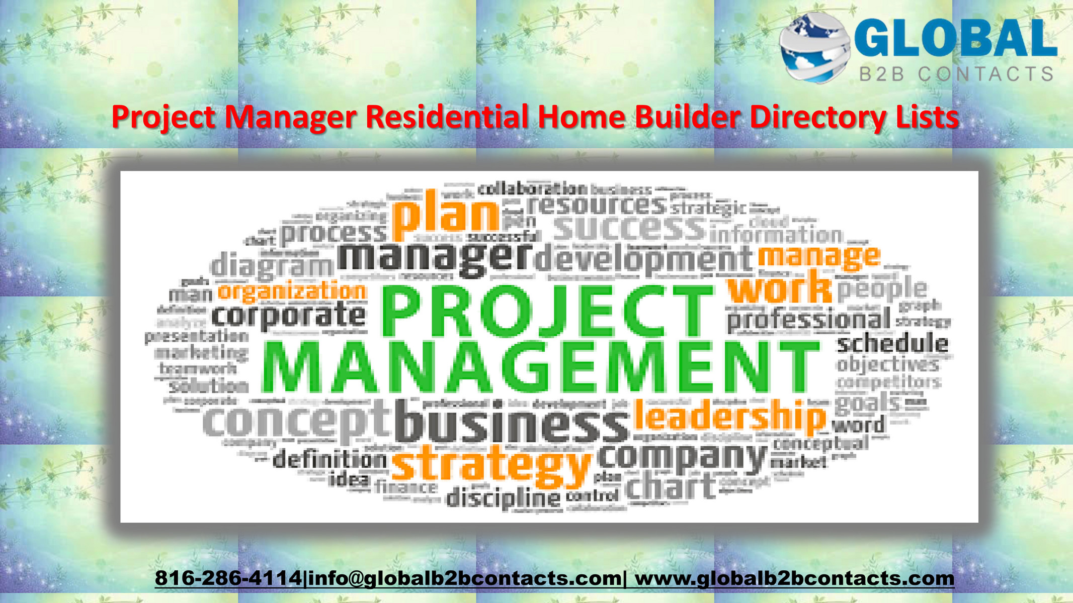 Globalb2bcontacts - Project Manager Residential Home Builder Directory ...