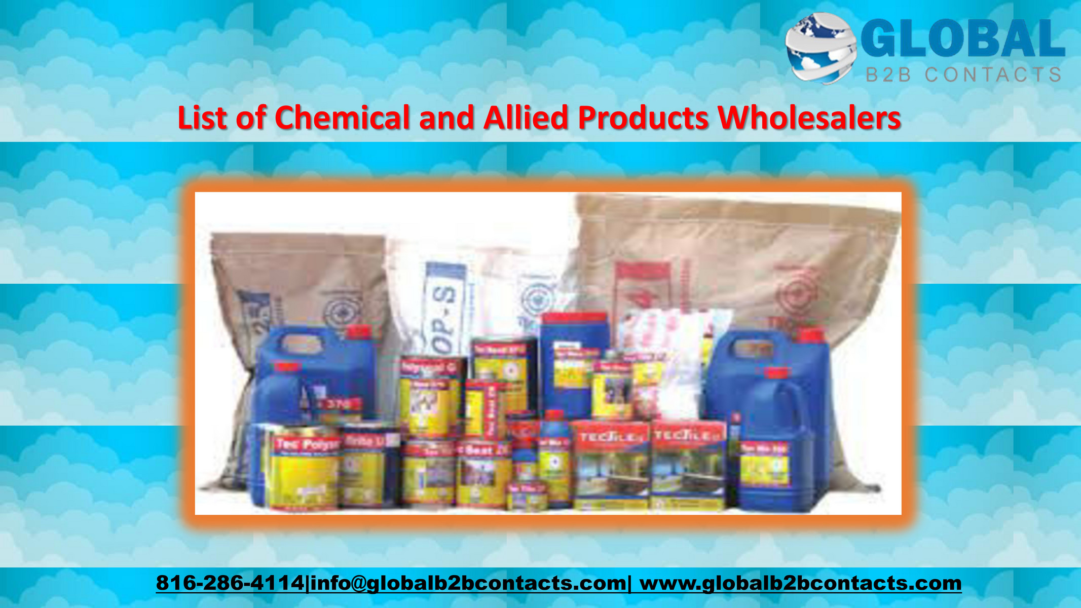 Globalb2bcontacts List Of Chemical And Allied Products Wholesalers