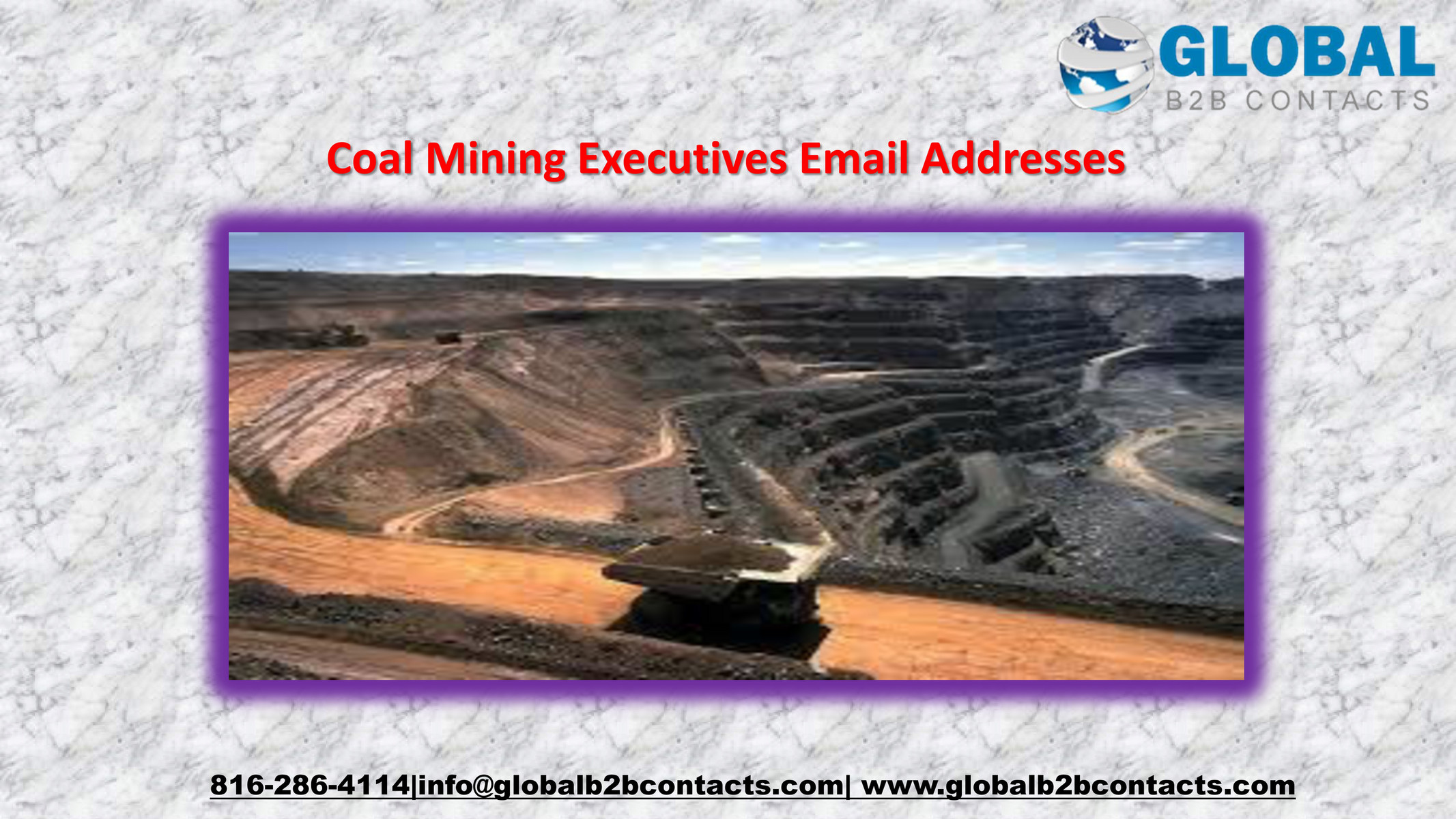 Globalb2bcontacts - Coal Mining Executives Email Addresses - Page 1 ...