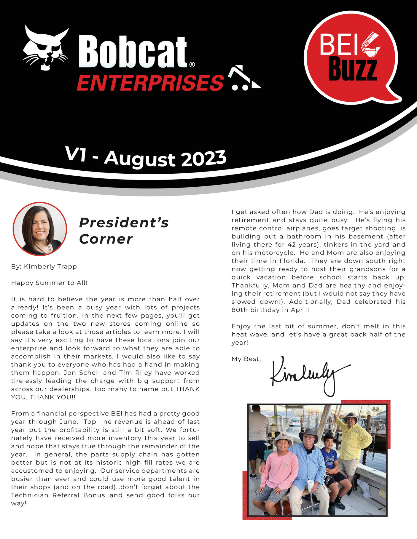 Bobcat Enterprises - BEI_News_V1_2023 - Page 1 - Created with Publitas.com