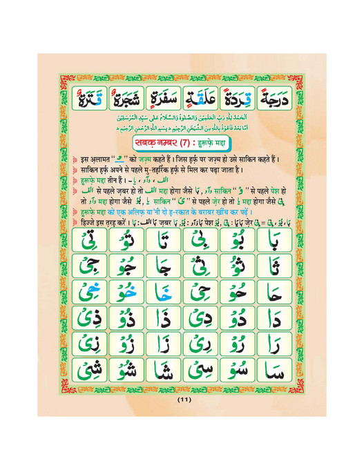 My publications - Madani Qaida (In Hindi) - Page 18-19 - Created with ...