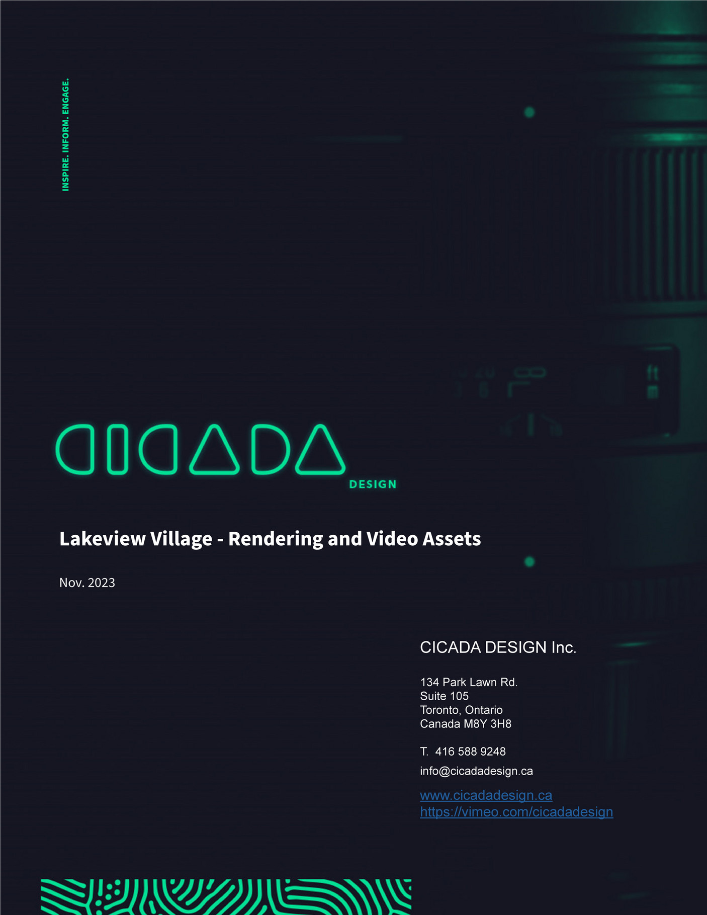 Cicada Design Inc. - Lakeview_Nov 2023 3D content review - Page 1 ...