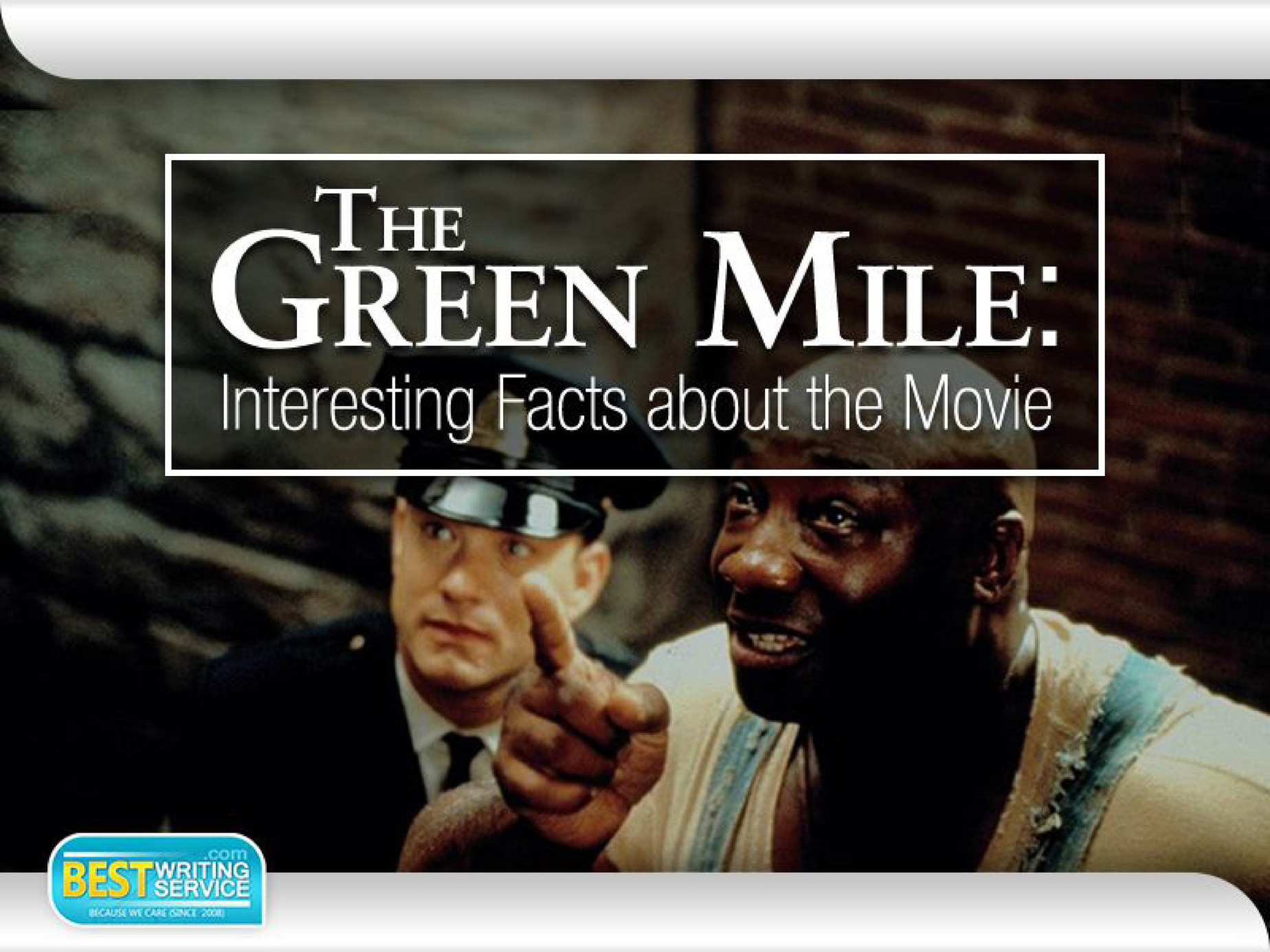 My publications - The Green Mile: Interesting Facts about the Movie ...