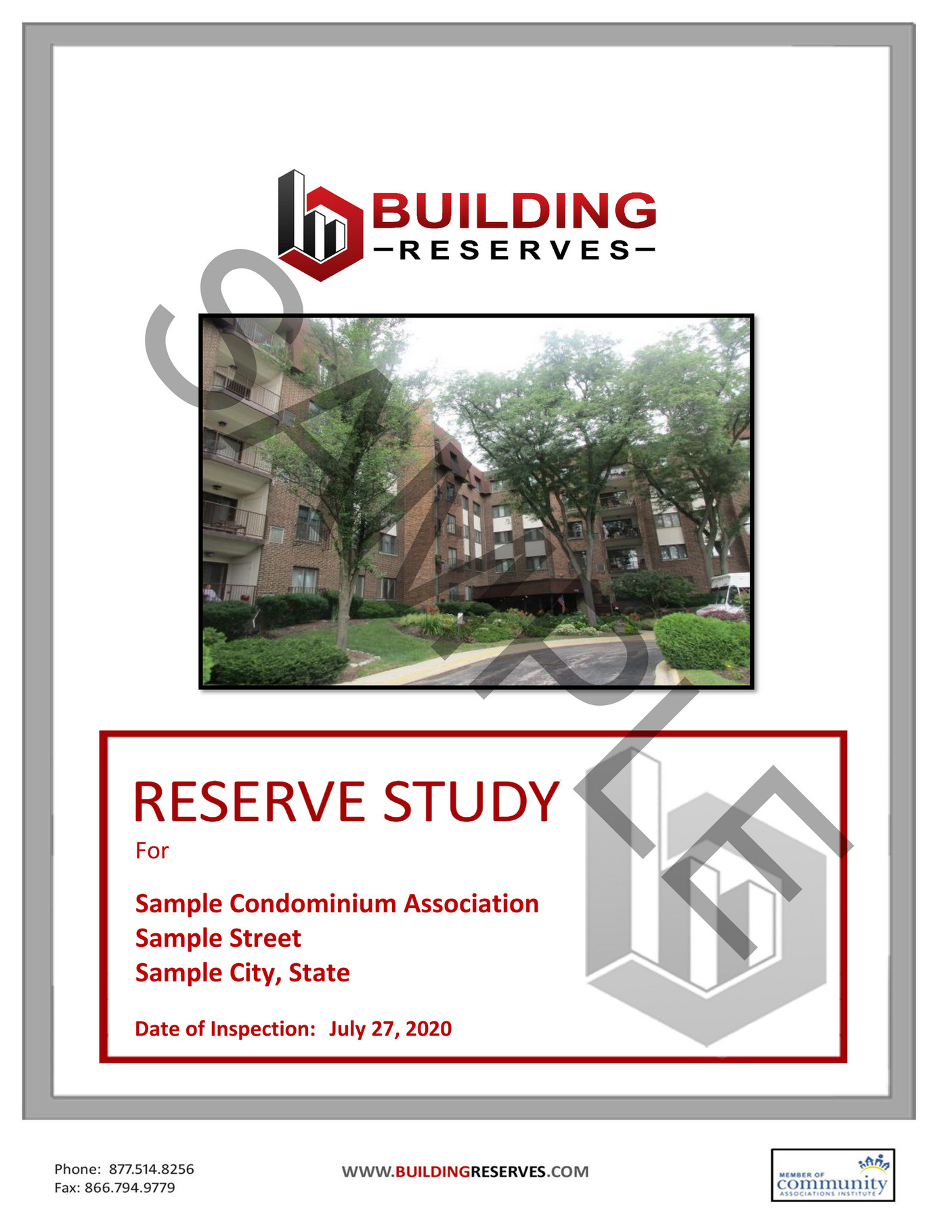 Building Reserves, Inc. - Sample Midrise Reserve Study - Page 1 - Created with Publitas.com