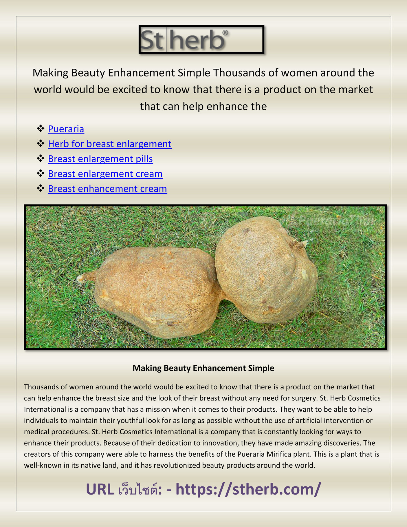 seo - Herb for breast enlargement - Page 1 - Created with Publitas.com