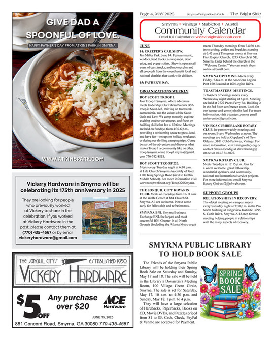 The Bright Side - The Bright Side May 2025 - Page 4-5 - Created with ...