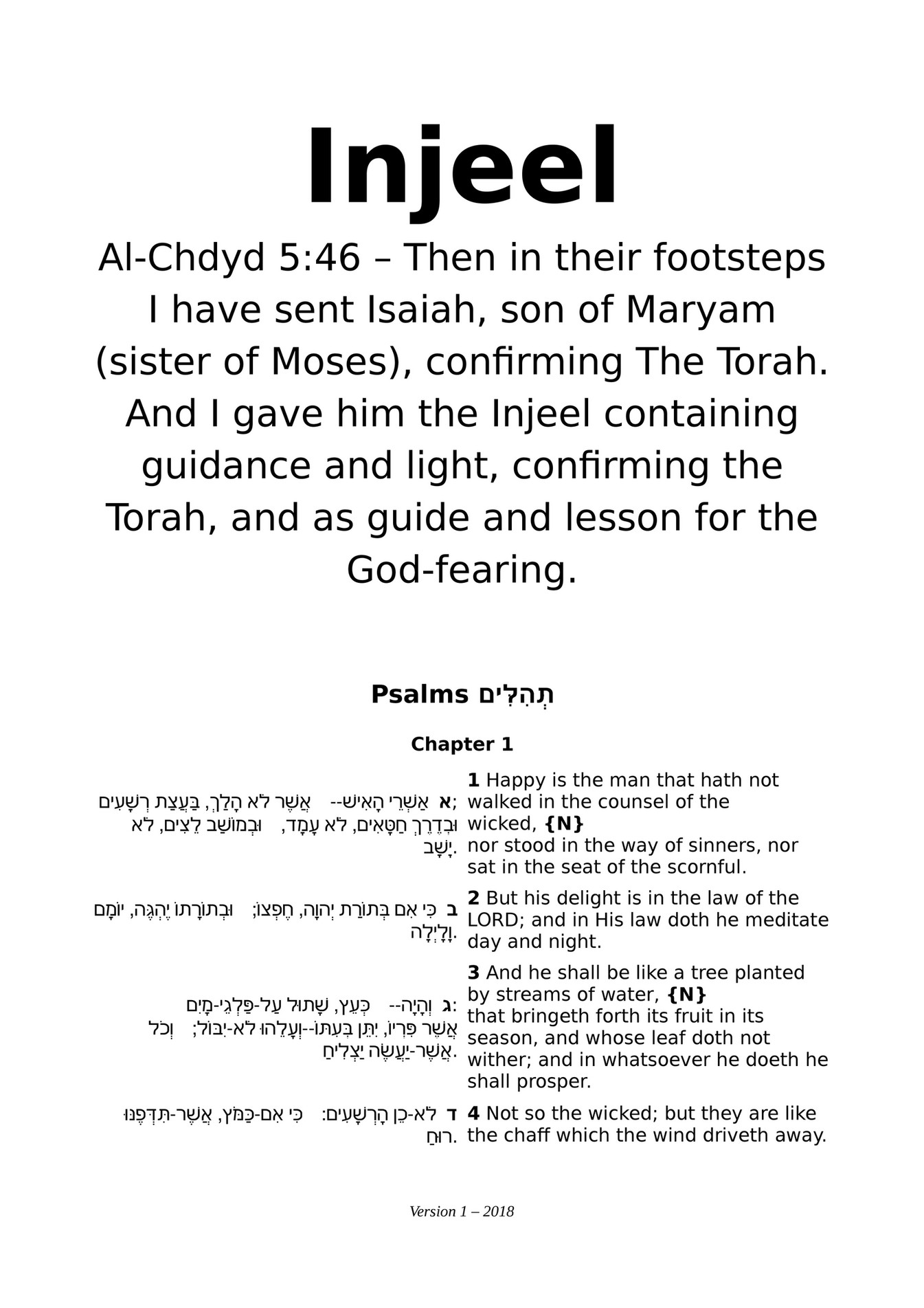 Israel - Injeel - Page 1 - Created with Publitas.com