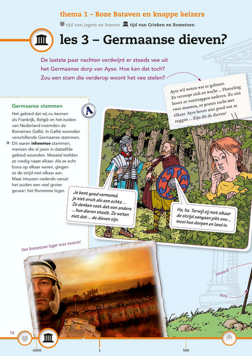 Malmberg - Argus Clou geschiedenis Lesboek Groep 7 thema 1 - Pagina 20-21 Malmberg - Argus Clou geschiedenis Lesboek Groep 7 thema 1 - Pagina 20-21
