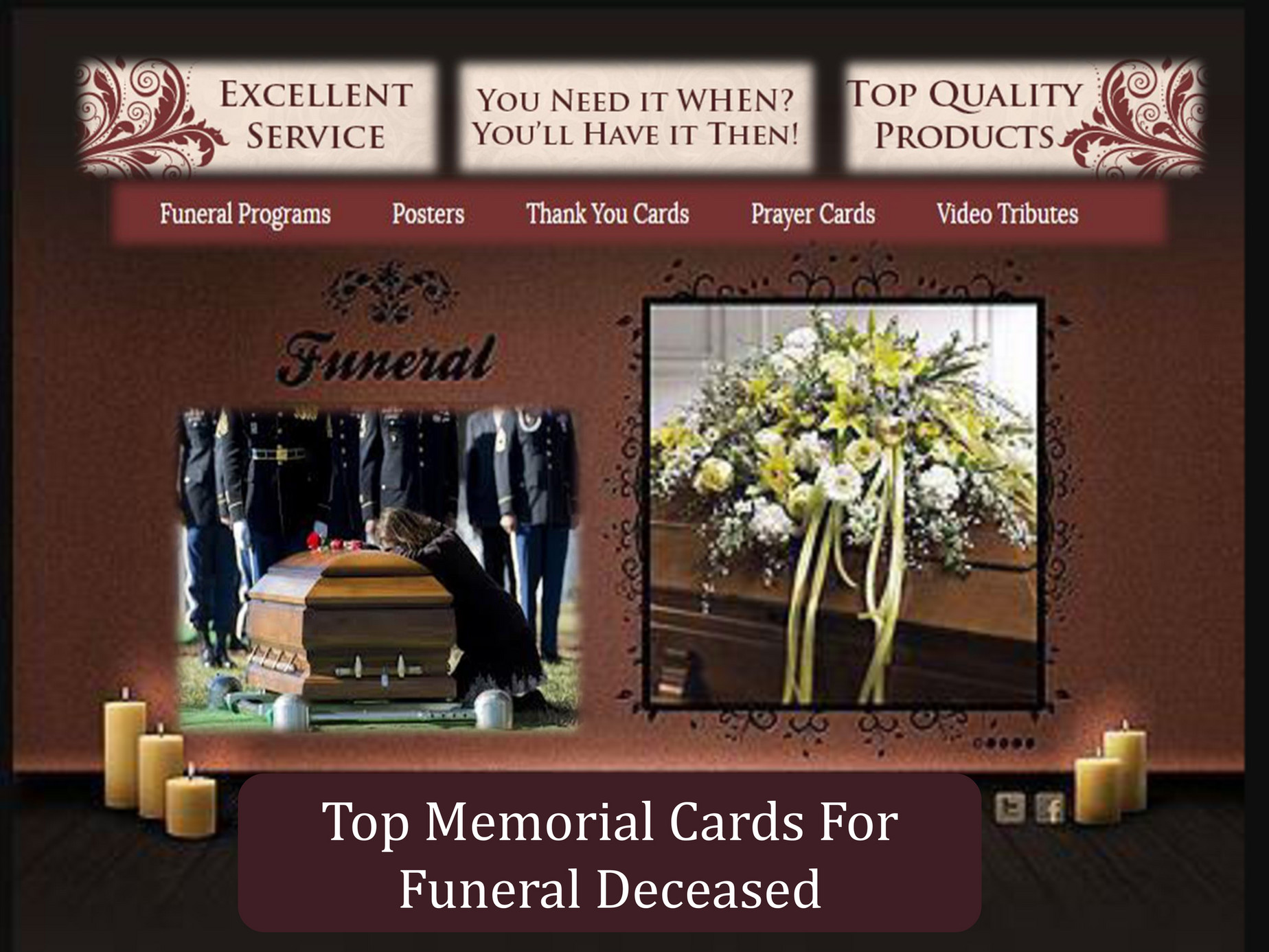 ObituariesTomorrow.com - Top Memorial Cards For Funeral Deceased - Page ...