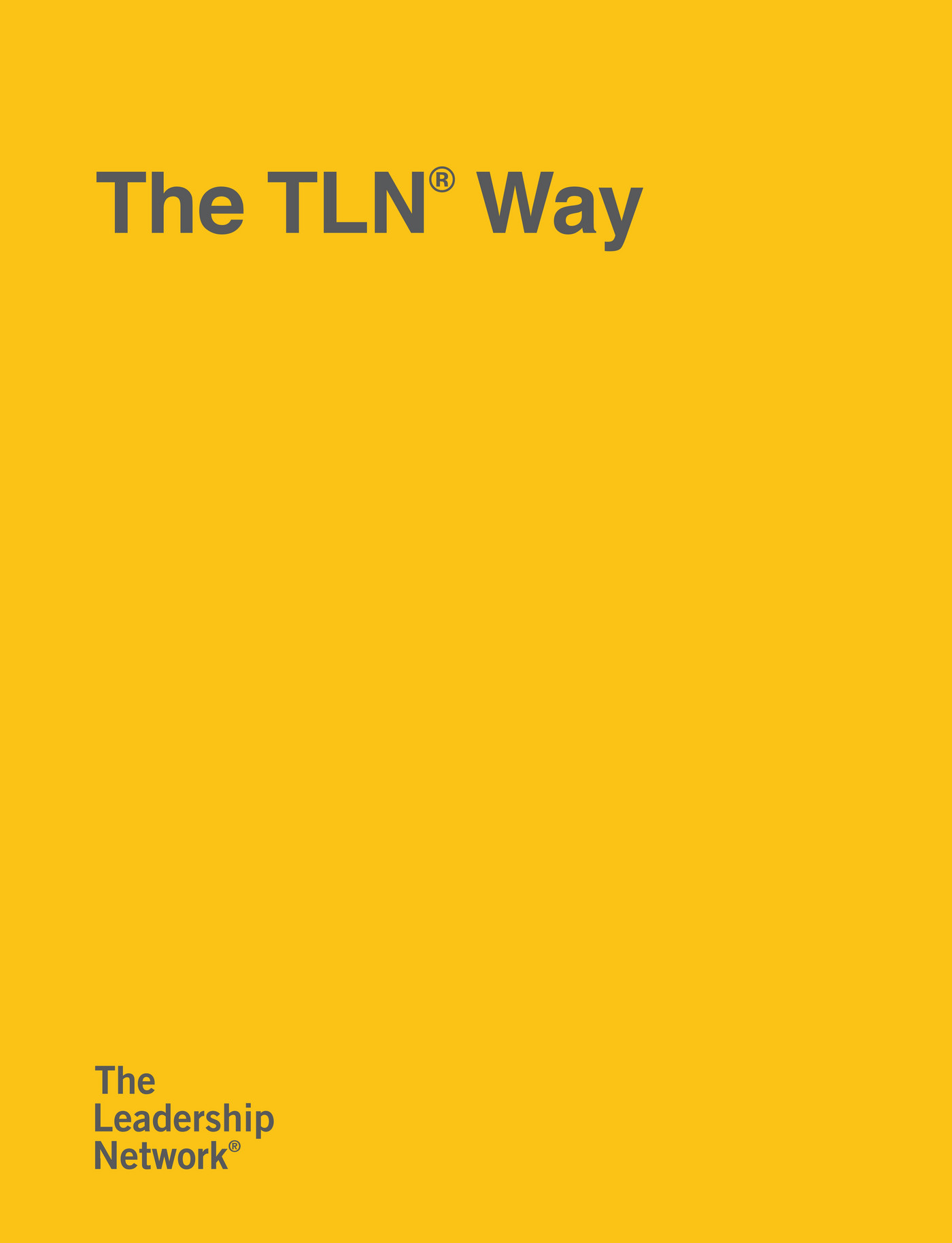 Spinach Design - The TLN Way - Page 1 - Created with Publitas.com