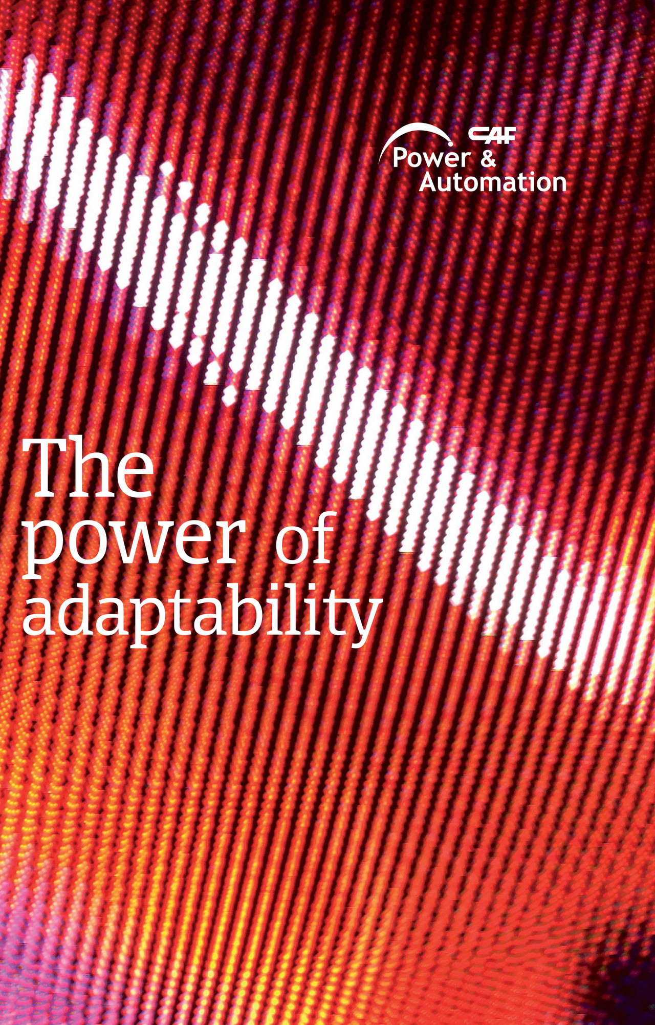 CAF Power & Automation - CAF Power & Automation Catalogue - Page 1 ...