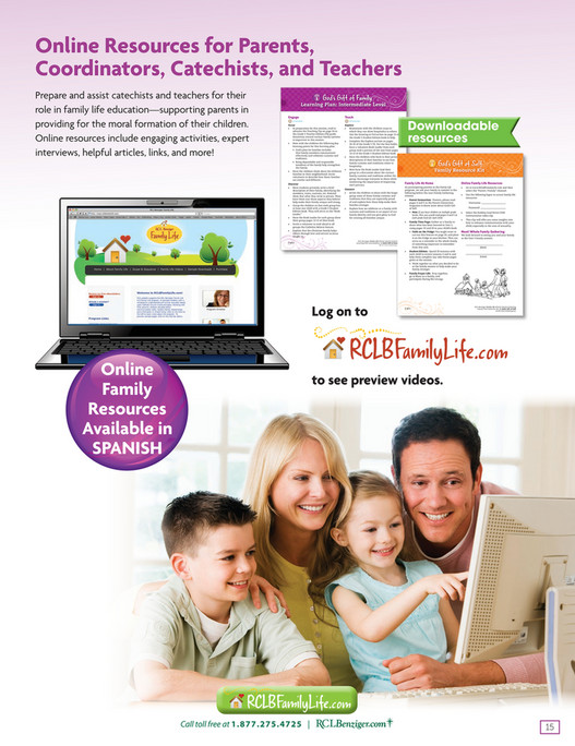 RCL Benziger - Family Life Sampler - Page 14-15 - Created with Publitas.com