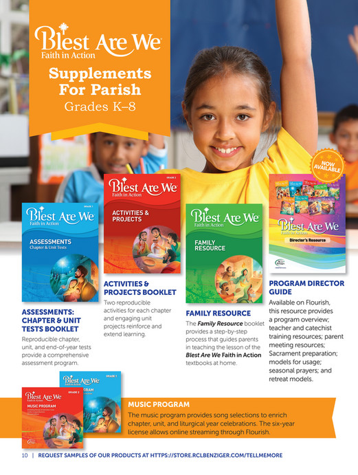 RCL Benziger - Blest Are We Faith in Action Product Brochure - Parish ...