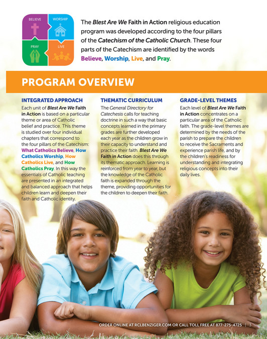 RCL Benziger - Blest Are We Faith in Action Product Brochure - Parish ...