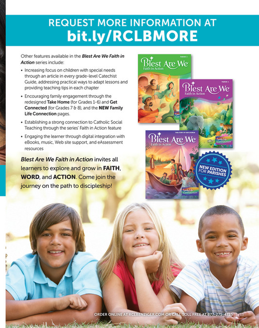 RCL Benziger - Blest Are We Faith in Action Product Brochure - Parish ...