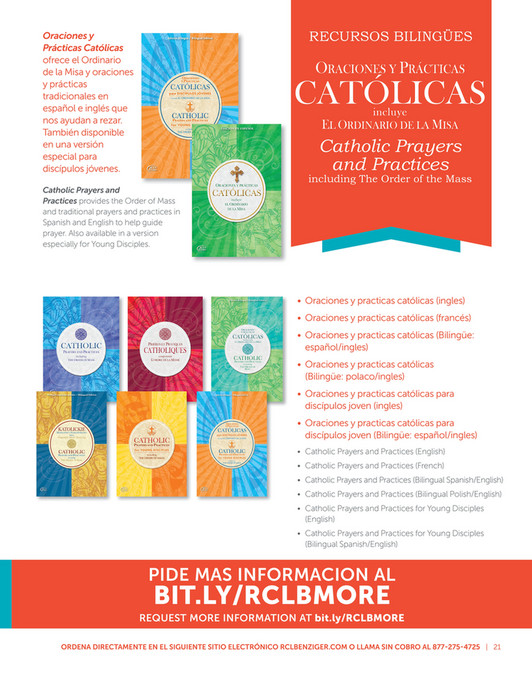 RCL Benziger - Bilingual Resources Product Brochure - Page 20-21 ...