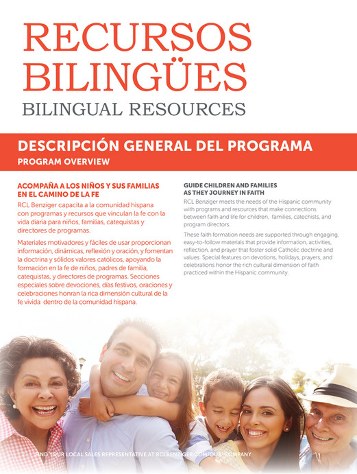 RCL Benziger - Bilingual Resources Product Brochure - Page 2-3 ...