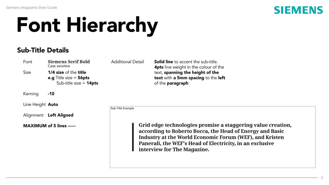 Oliver Agency - 180307_Siemens Magazine Style Guide - Page 5 - Created ...