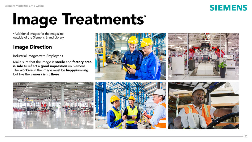 Oliver Agency - 180307_Siemens Magazine Style Guide - Page 22 - Created ...