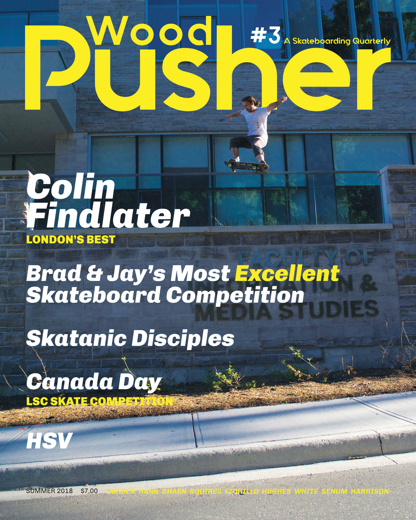 Wood Pusher Skateboarding Quarterly - Wood Pusher Issue #3 - Page 2-3 ...