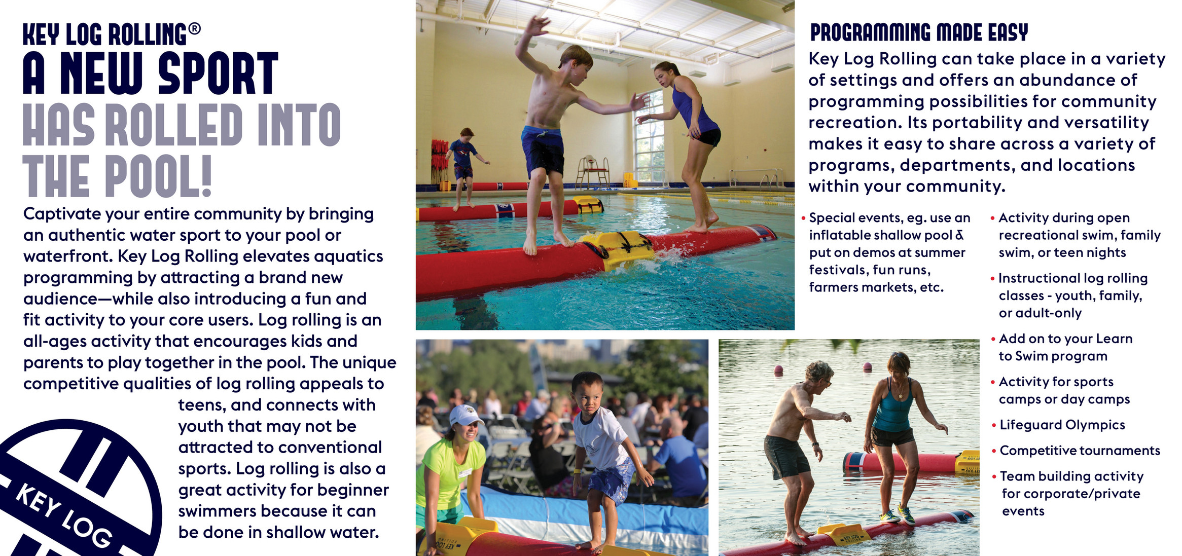 Key Log Rolling - Community Rec Insert - Page 1 - Created with Publitas.com