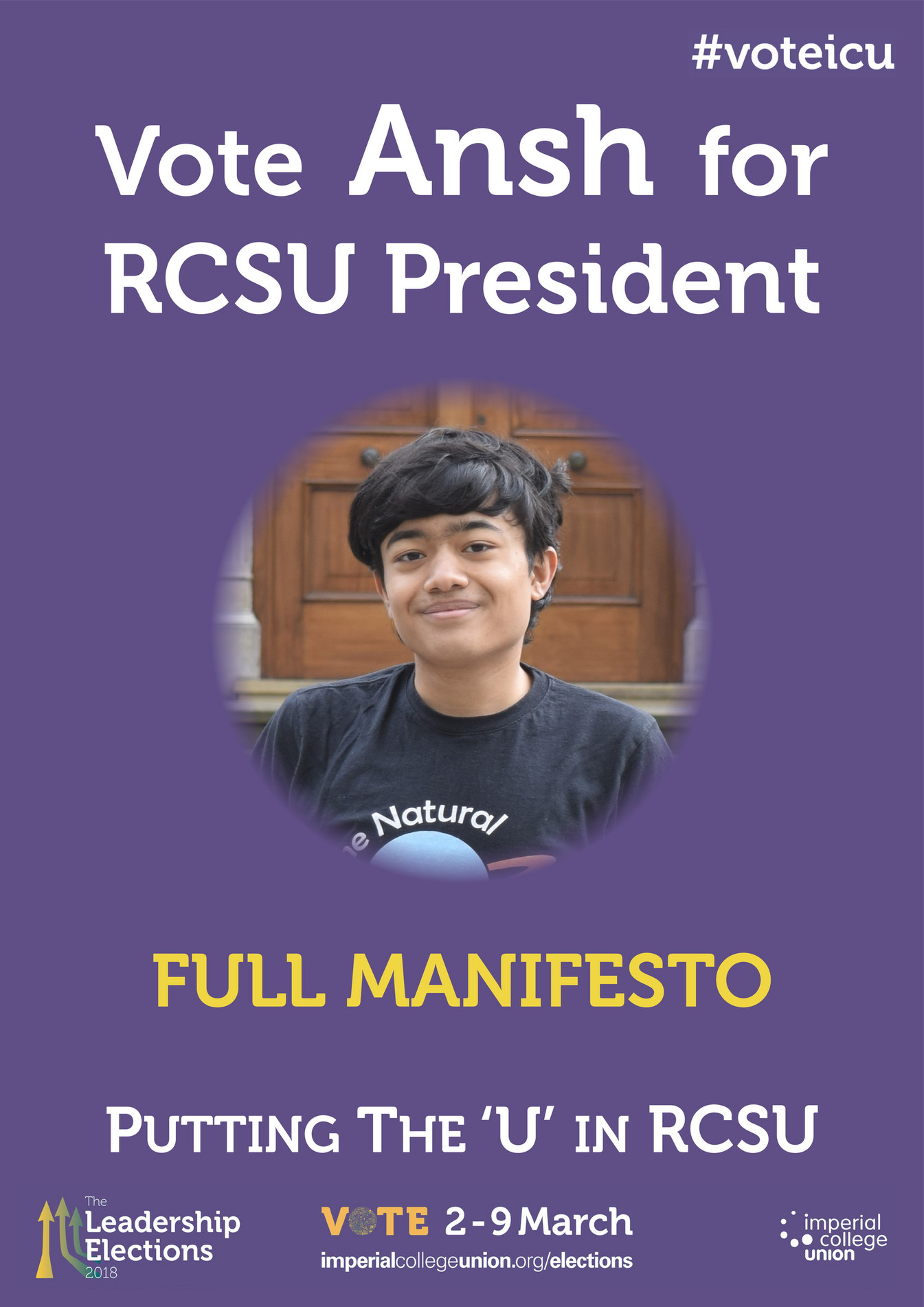 My publications - Ansh for RCSU President Manifesto - Page 1 - Created ...