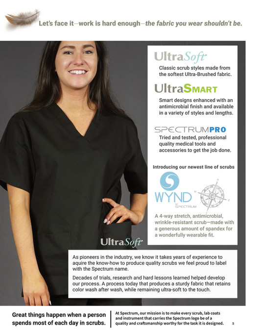 Spectrum Uniforms - Spectrum Catalog - Page 4-5 - Created with Publitas.com