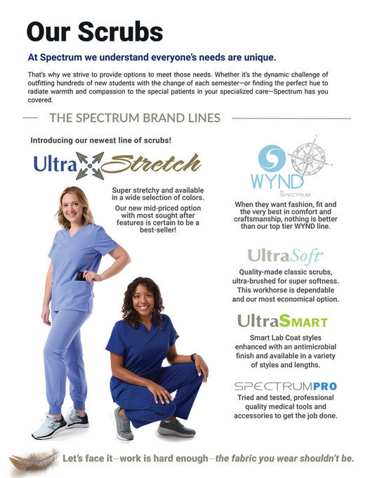 Spectrum Uniforms - Spectrum Catalog - Page 4-5 - Created with Publitas.com