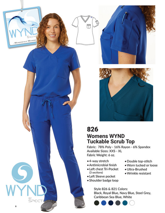 Spectrum Uniforms - Spectrum Catalog - Page 8-9 - Created with Publitas.com