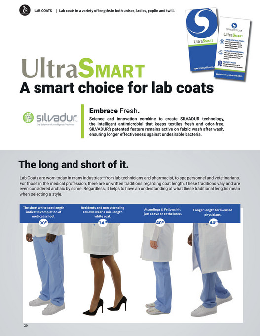 Spectrum Uniforms - Spectrum Catalog - Page 20-21 - Created with Publitas.com