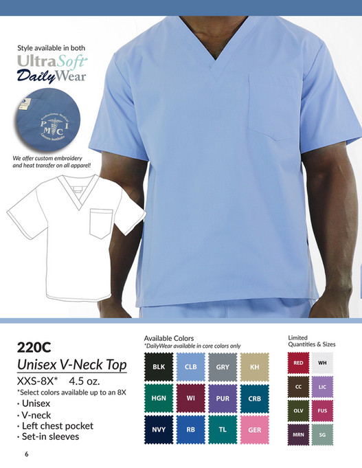 Spectrum Uniforms - Spectrum-2019-Catalog - Page 6-7 - Created with ...