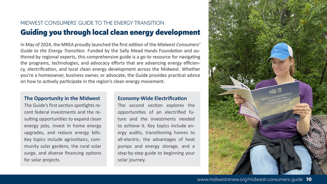 Midwest Renewable Energy Association (MREA) - MREA 2023-2024 Annual Report - Page 11 - Created ...