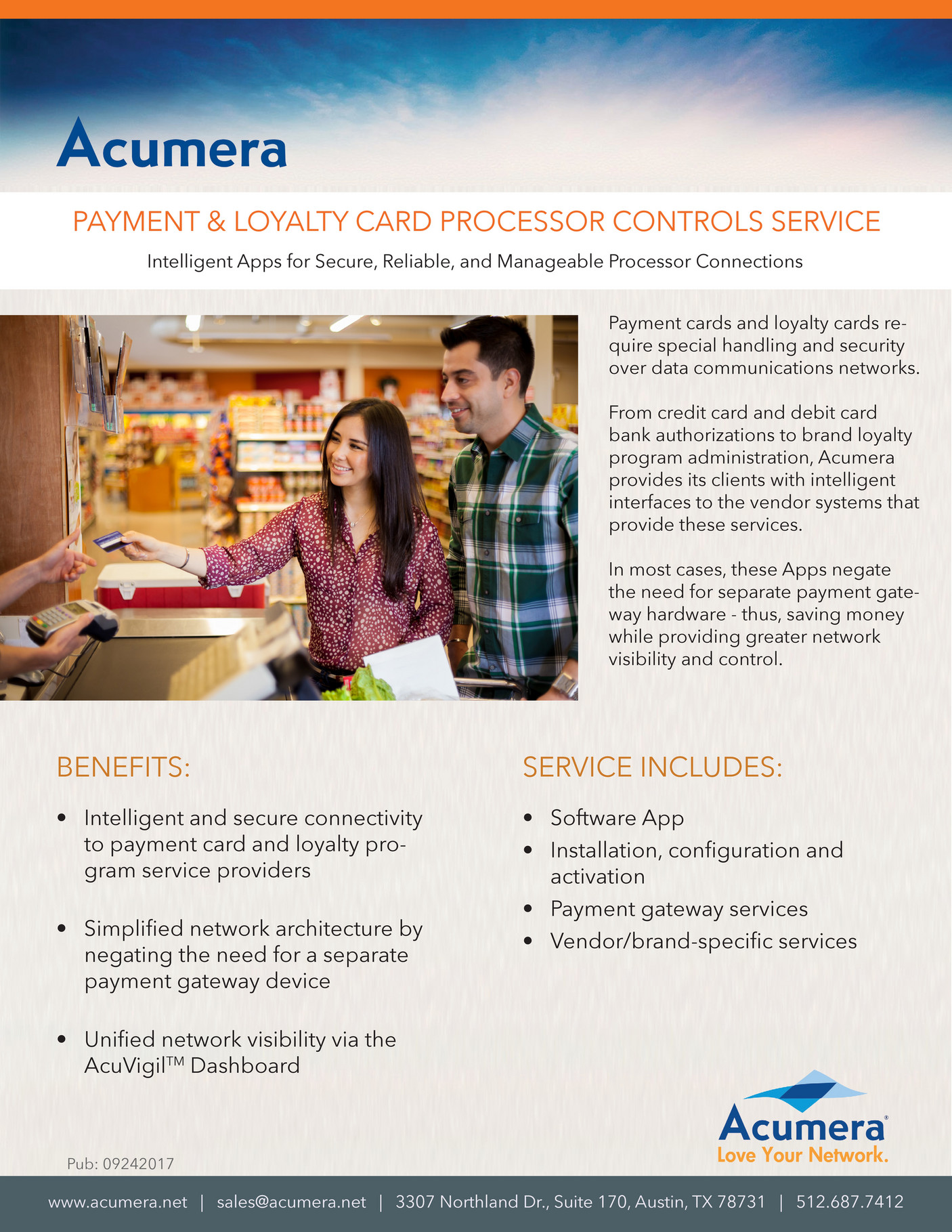 ConnectMii - Acumera Processor-Control - Page 1 - Created with Publitas.com