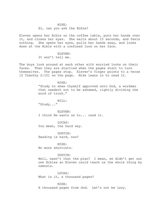 Stranger Things 3 - SCRIPT - Page 16 - Created with Publitas.com