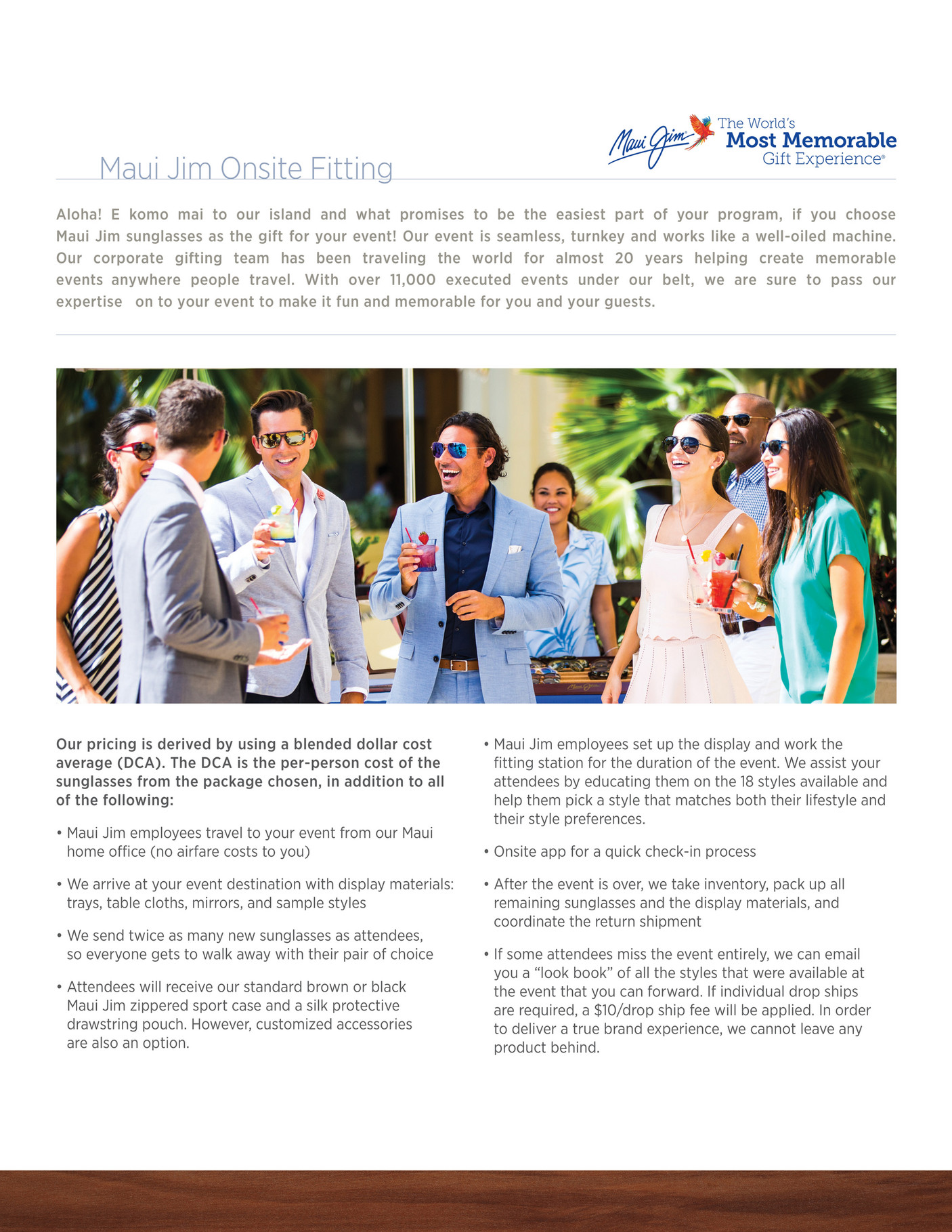 Maui Jim Corporate Gifts - Proposal Sheet - Page 1 - Created with ...