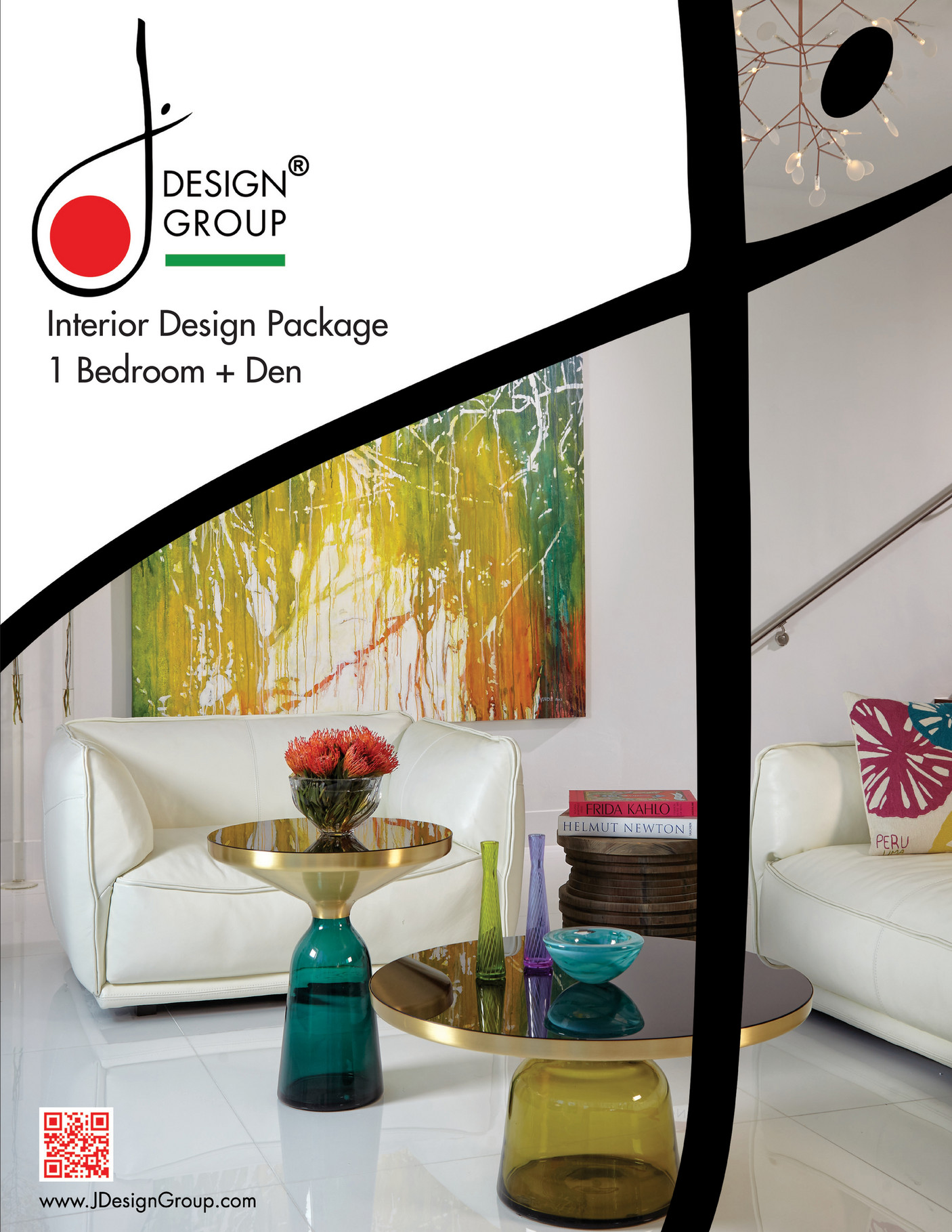 J Design Group - Paraiso - 1 Bedroom + Den Interior Design Package ...