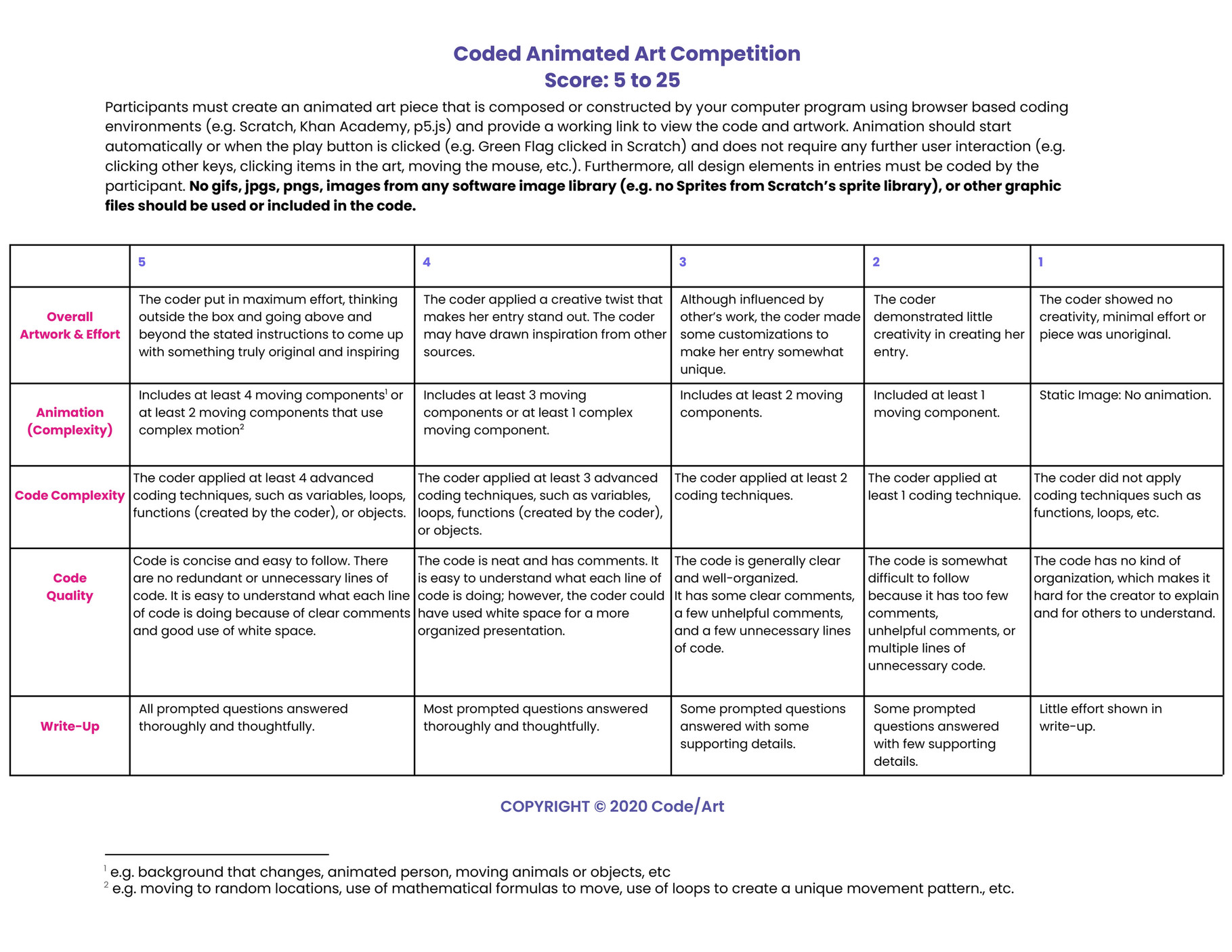 Publications - Animated Art Rubric - Page 1 - Created with Publitas.com